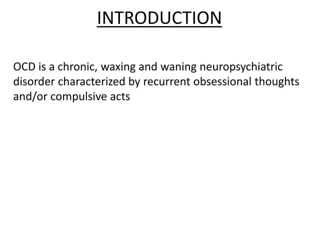 OCD seminar Dr. Manish Singh-1.pptx