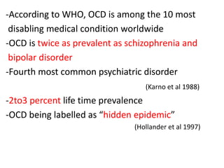 OCD seminar Dr. Manish Singh-1.pptx