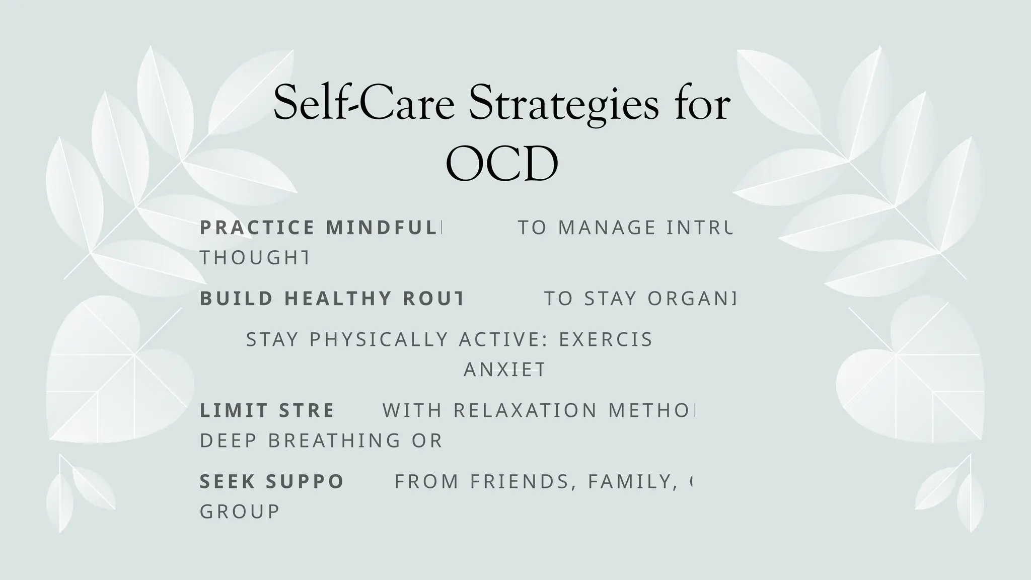 📝 OCD Symptoms Checklist: Recognize the Signs 🧠 | PPT