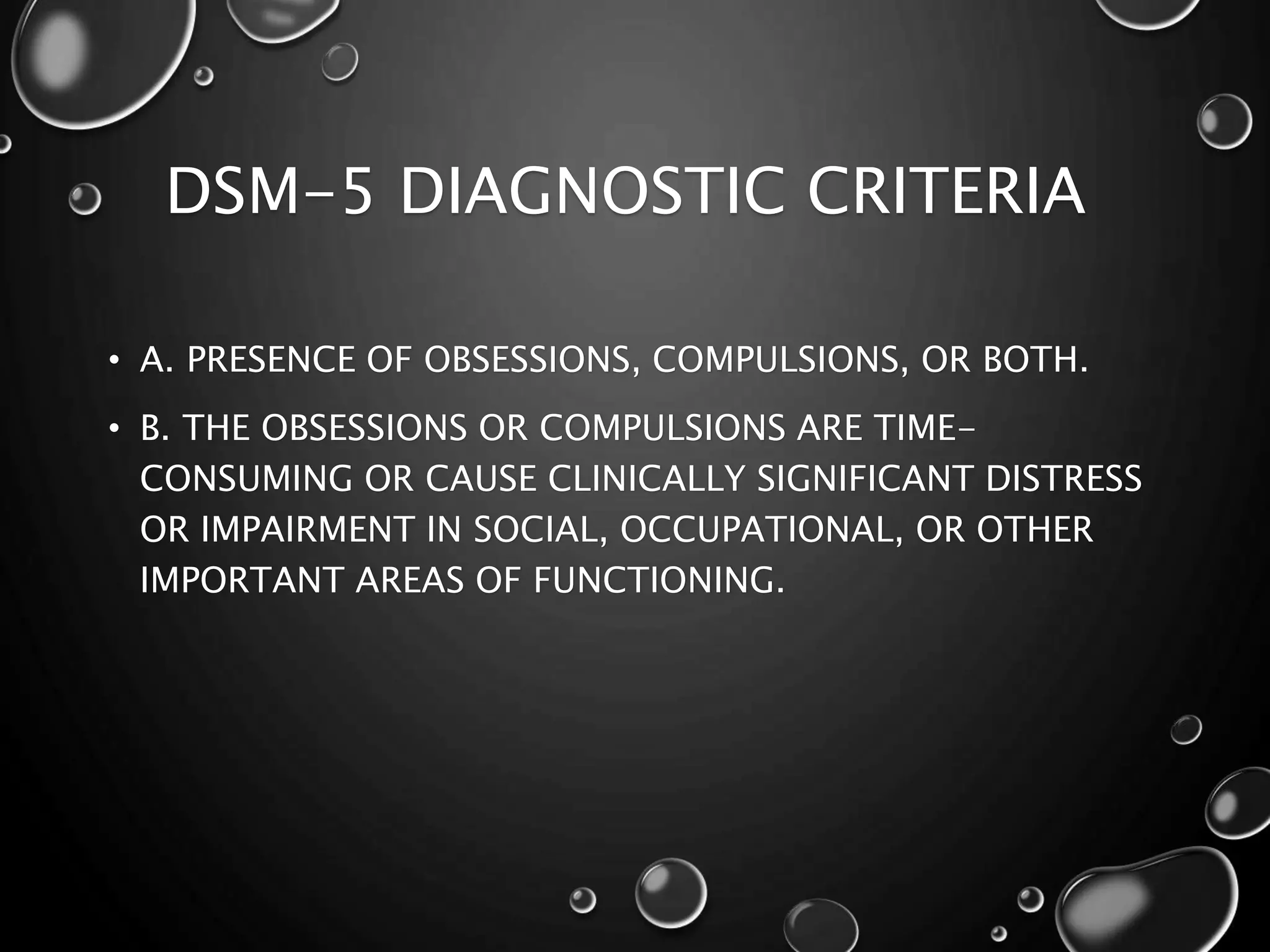 Ocd pathophysiology & updated treatment | PPTX
