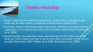 Ocean atmosphere interactions | PPTX