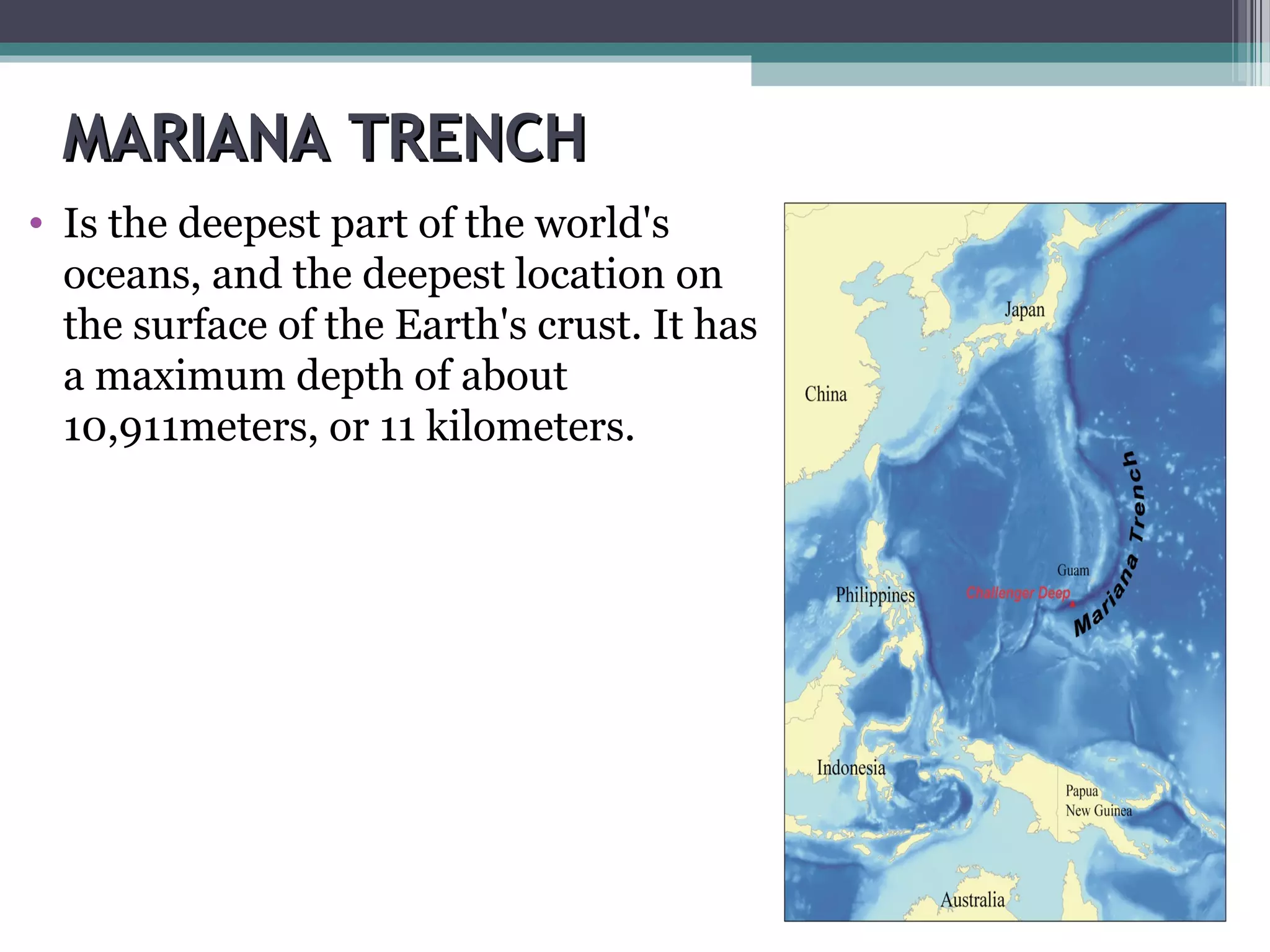 Ocean floor-topography | PPT
