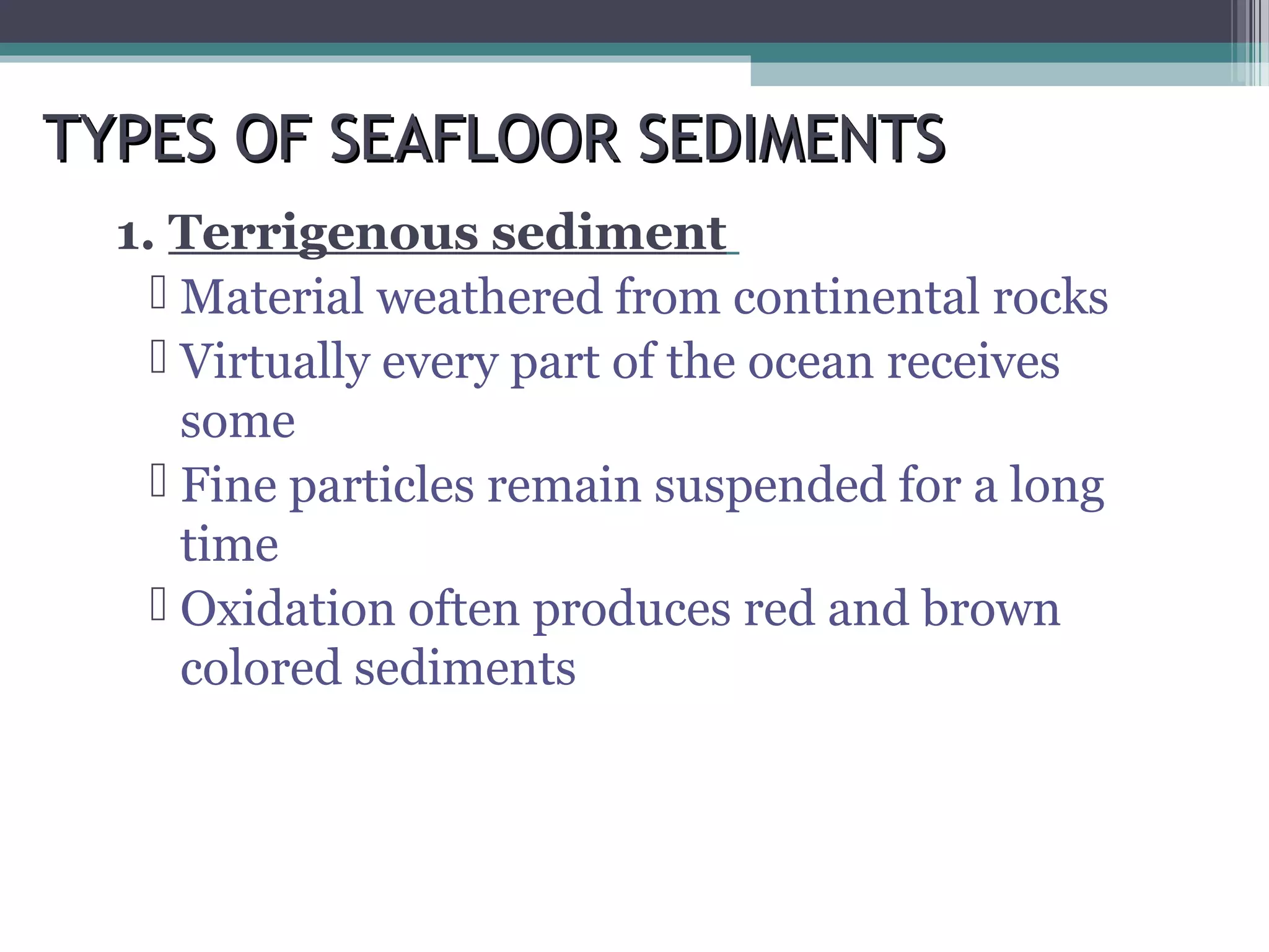 Ocean floor-topography | PPT