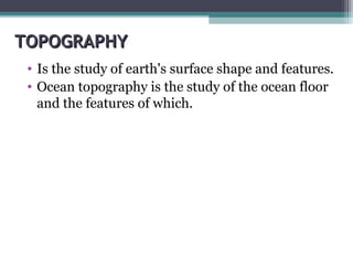 Ocean floor-topography | PPT