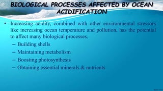 Ocean acidification | PPTX