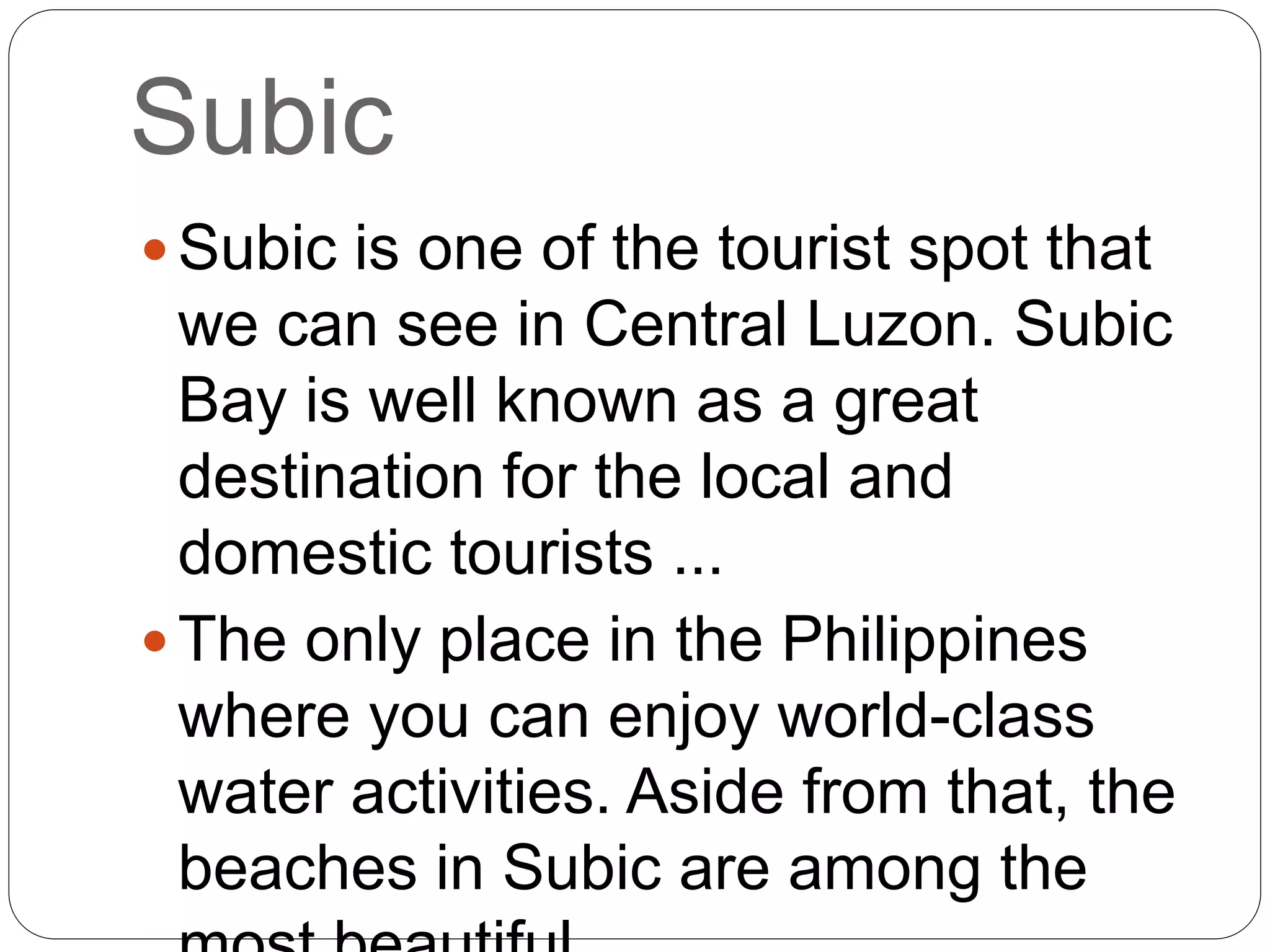 Ocean adventure subic bay | PPTX