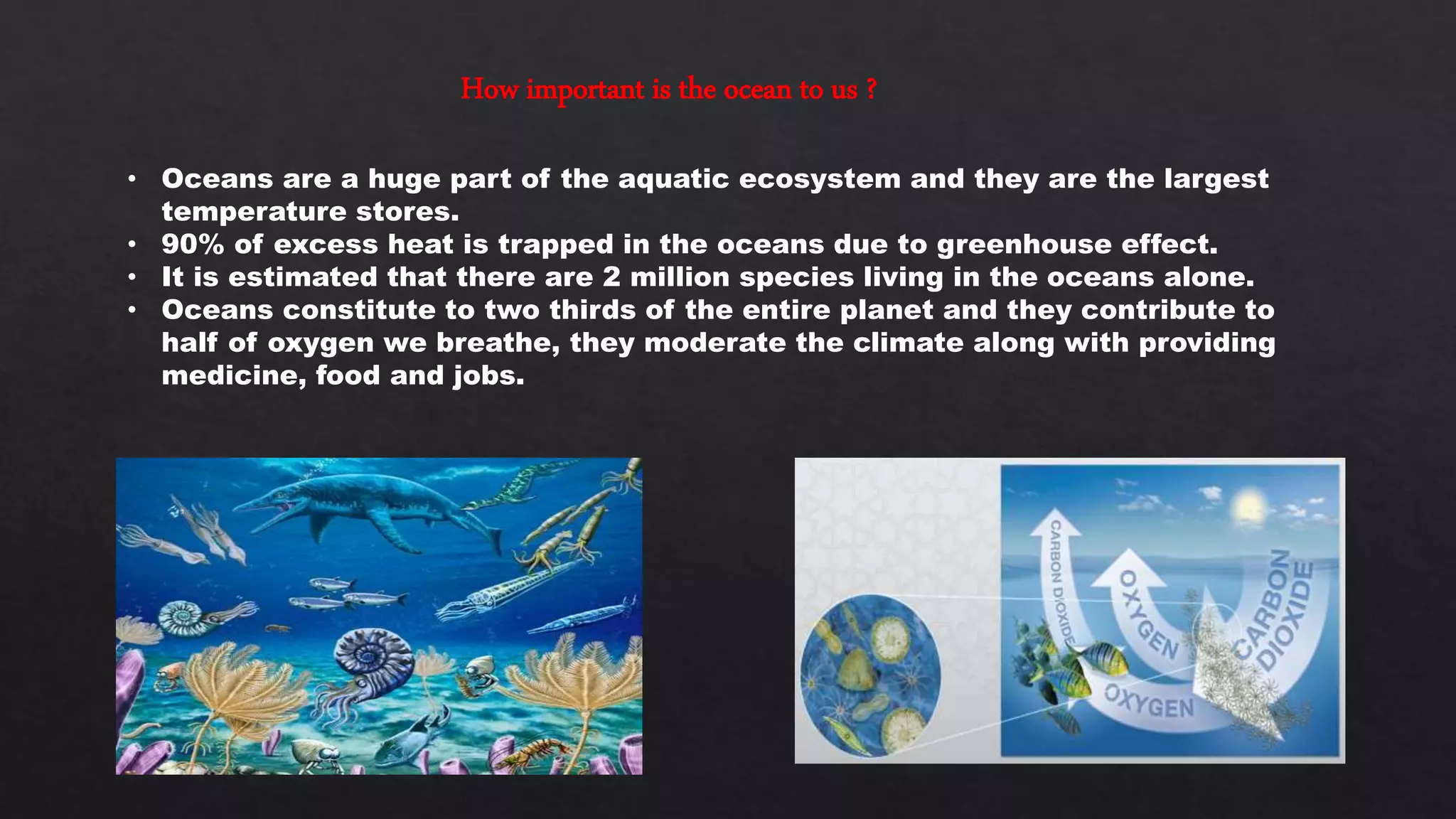Ocean and climate change | PPTX