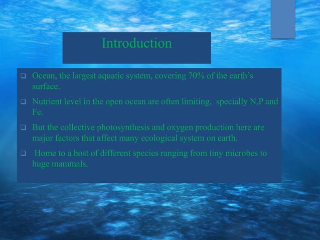 Ocean and microbial life | PPTX | Biological Sciences | Science