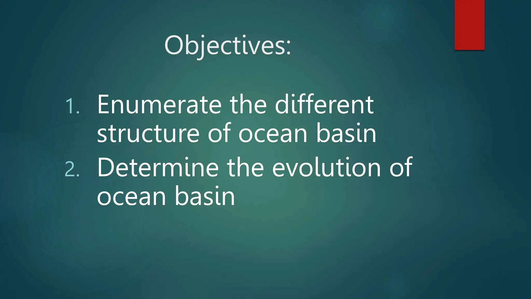 OCEAN BASIN .pptx.earth and life science | PPTX