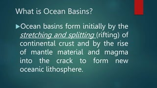OCEAN BASIN .pptx.earth and life science | PPTX