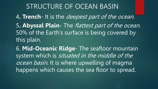 OCEAN BASIN .pptx.earth and life science | PPTX