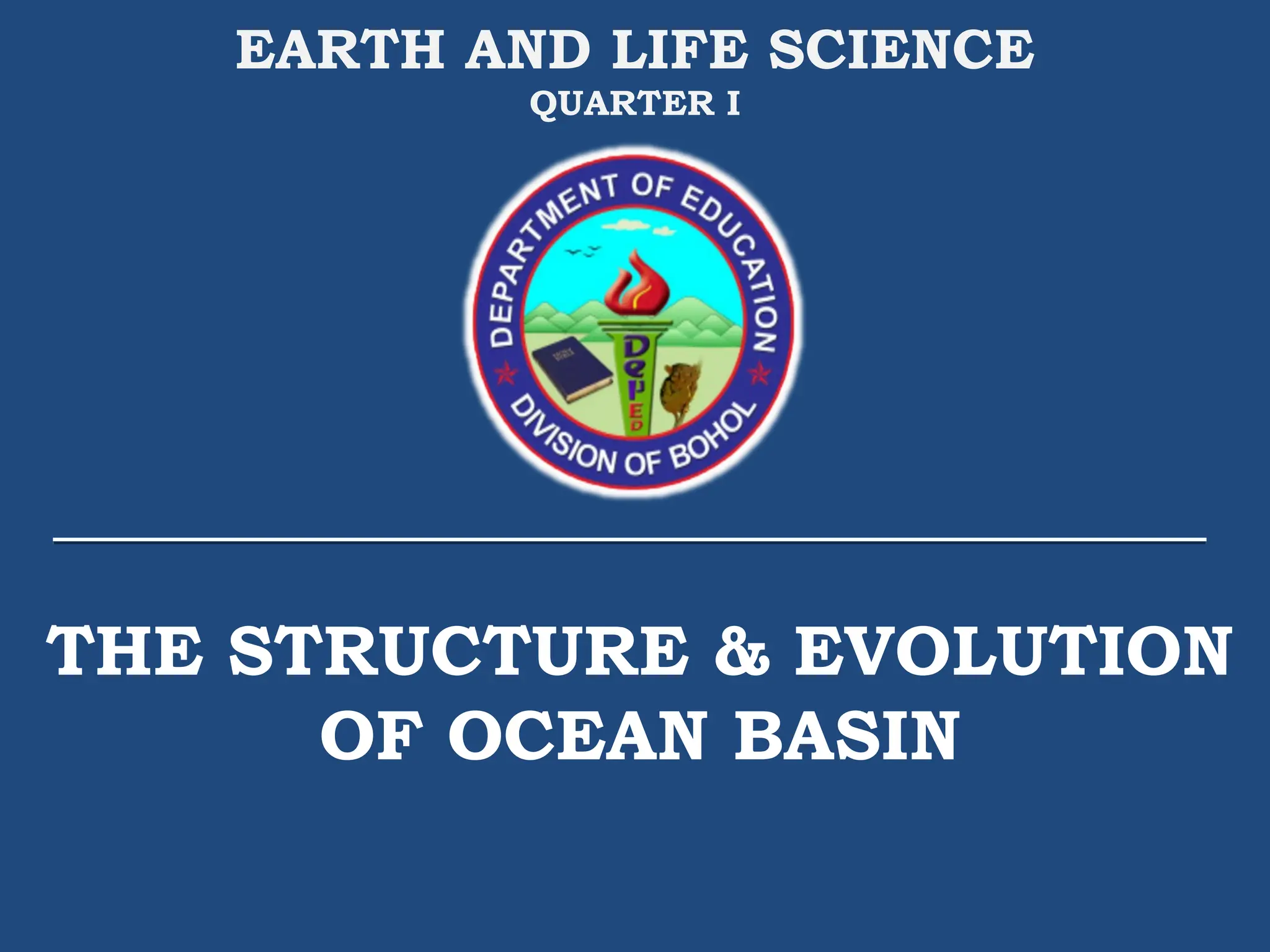 OCEAN BASIN - its structure and evolution. | PPT