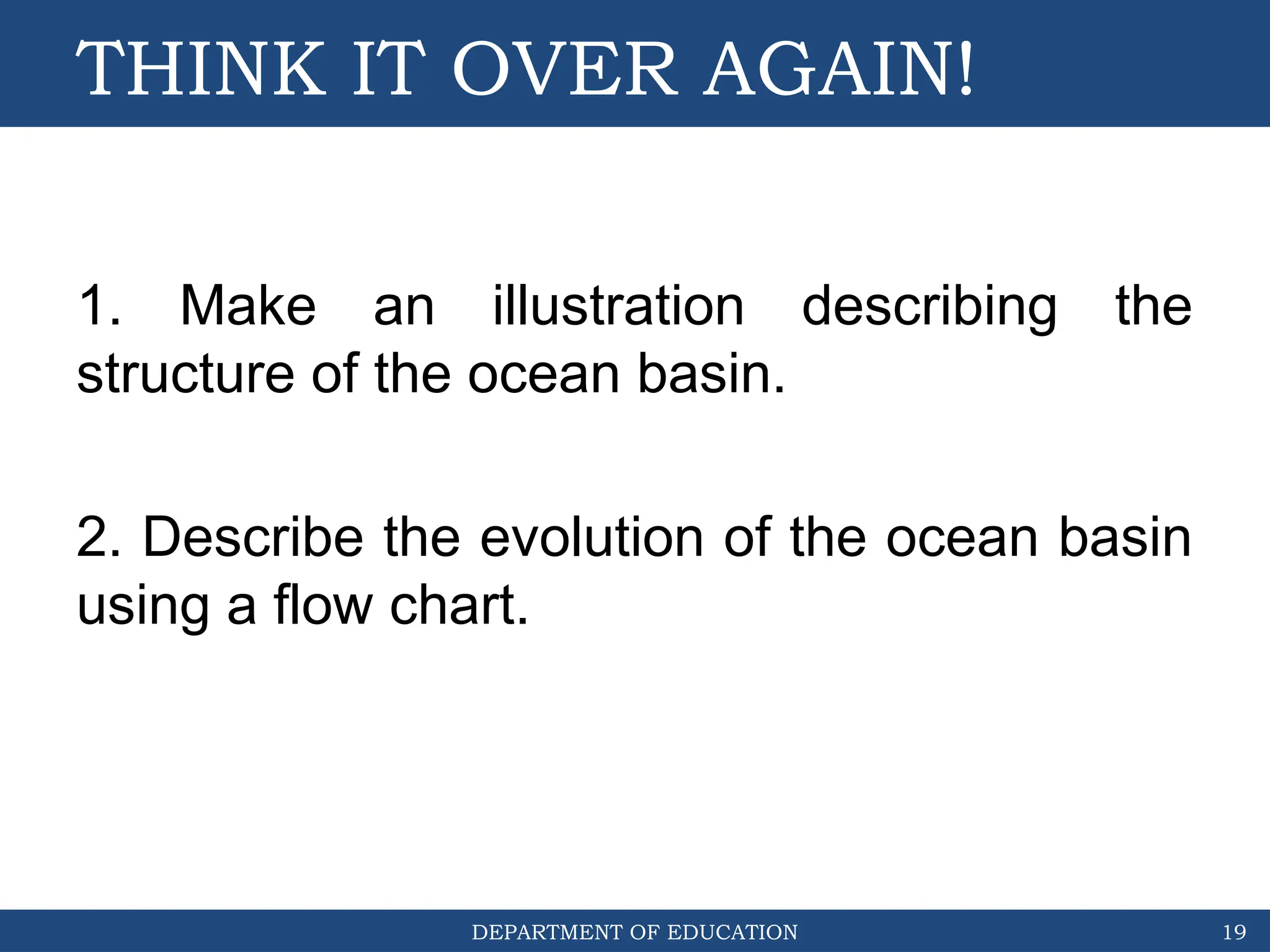 OCEAN BASIN - its structure and evolution. | PPT