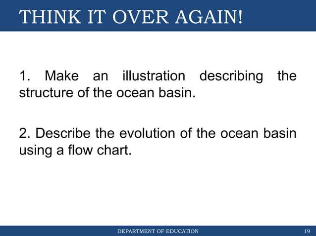 OCEAN BASIN - its structure and evolution. | PPT