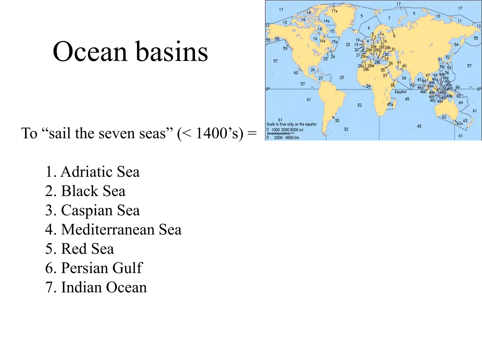 Ocean basins | PPTX