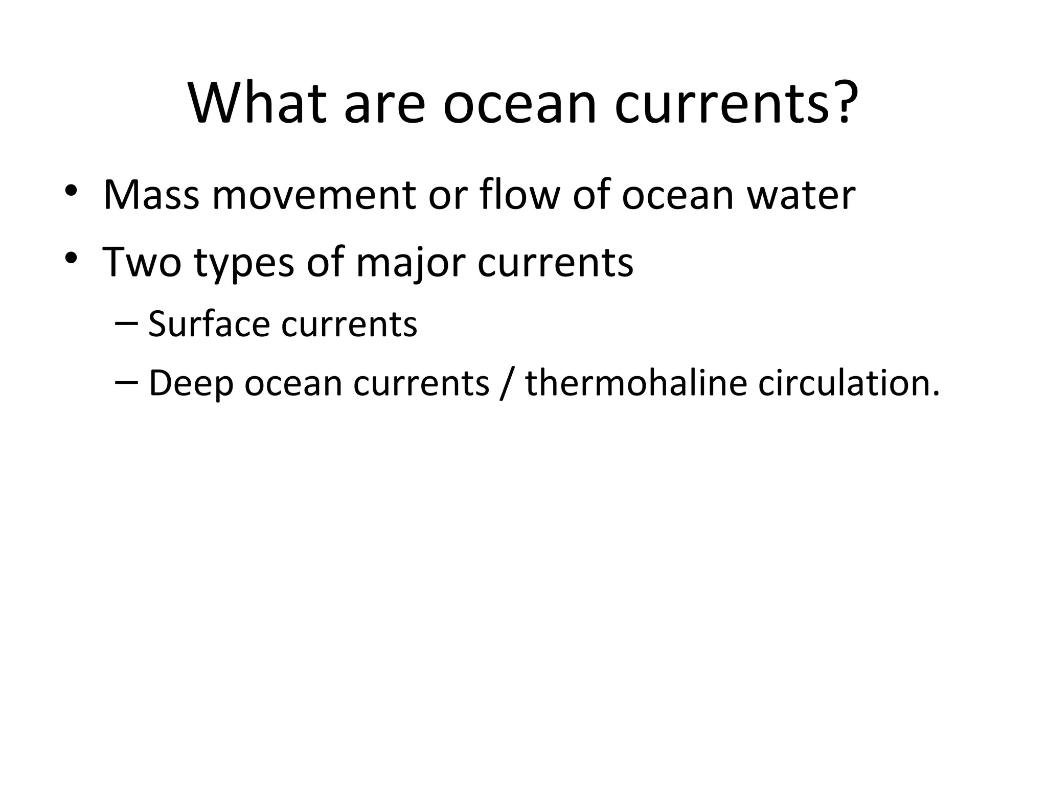 Ocean circulation | PPT