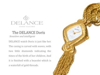 Ocean Collection Delance Swiss Watches for women | PPTX