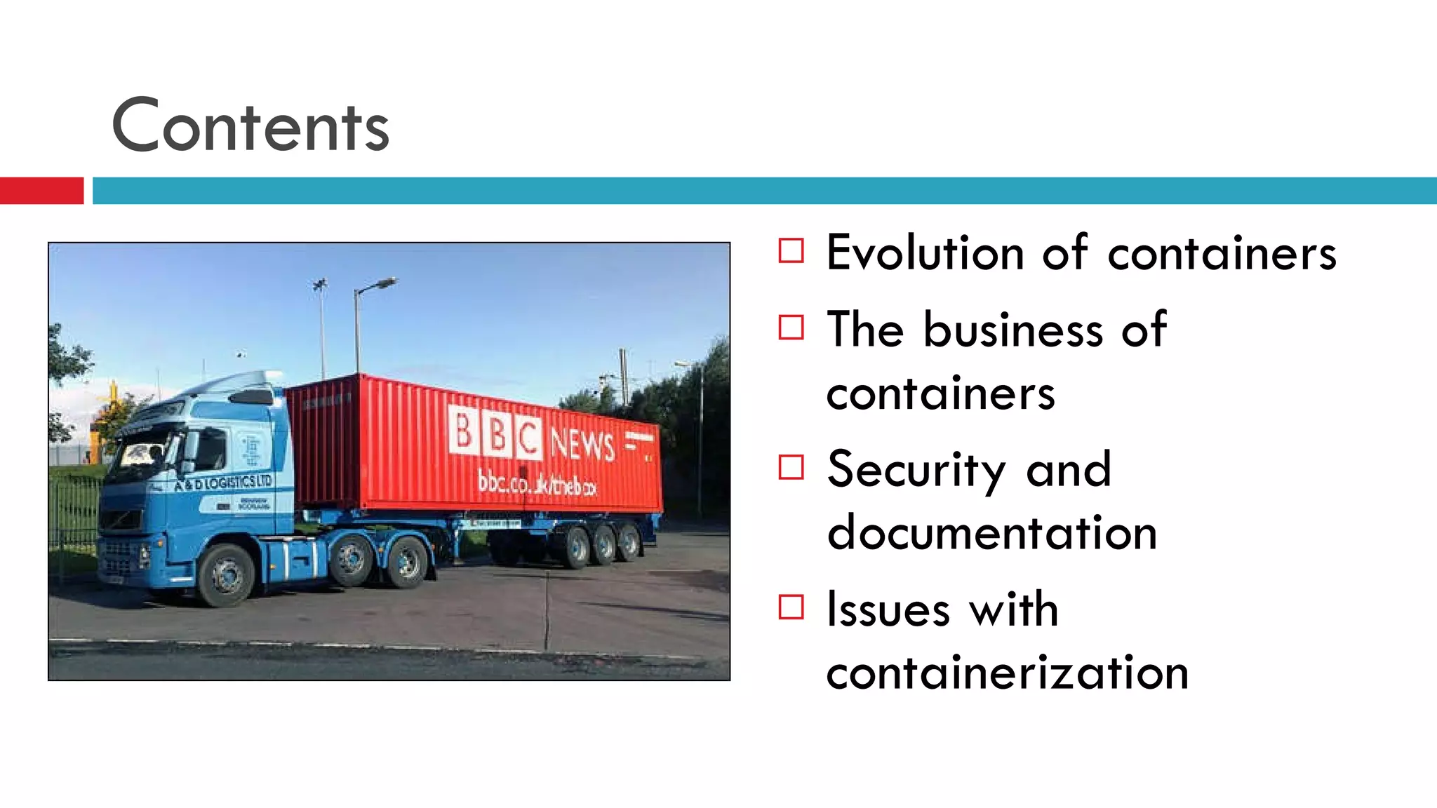 OCEAN CONTAINER REPORT | PPT