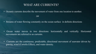 OCEAN CURRENT.pptx | Geography | Science