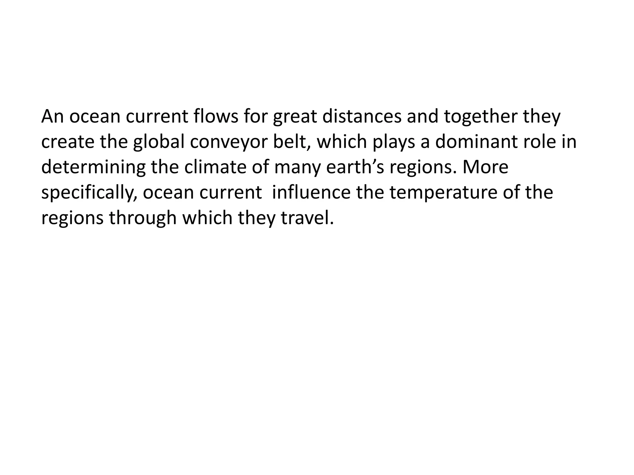 Ocean Current for students of class 9 and 10 ICSe board best ...