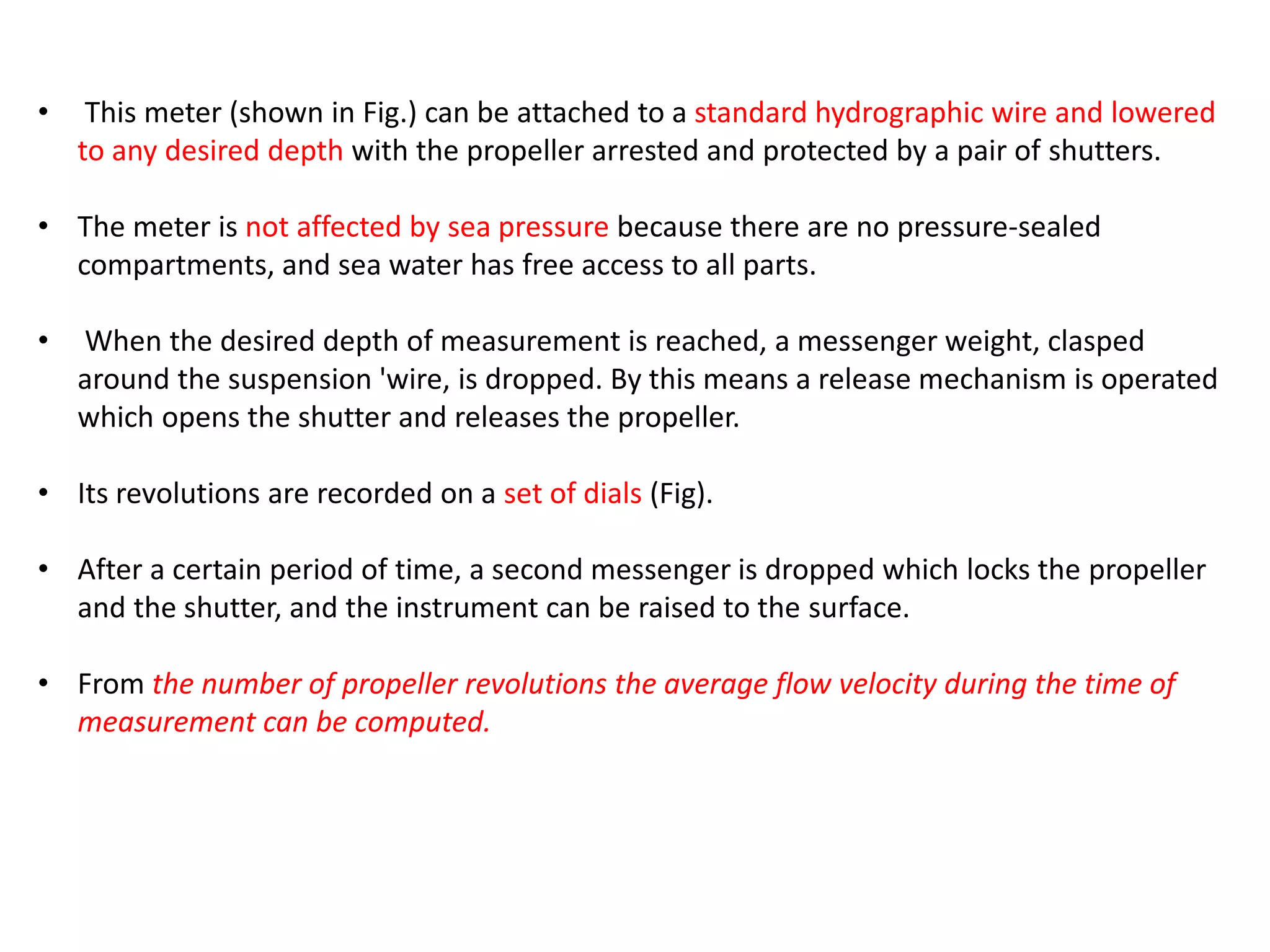 Ocean current measurements | PPTX