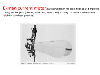 Ocean current measurements | PPTX