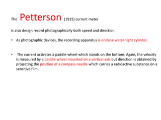 Ocean current measurements | PPTX