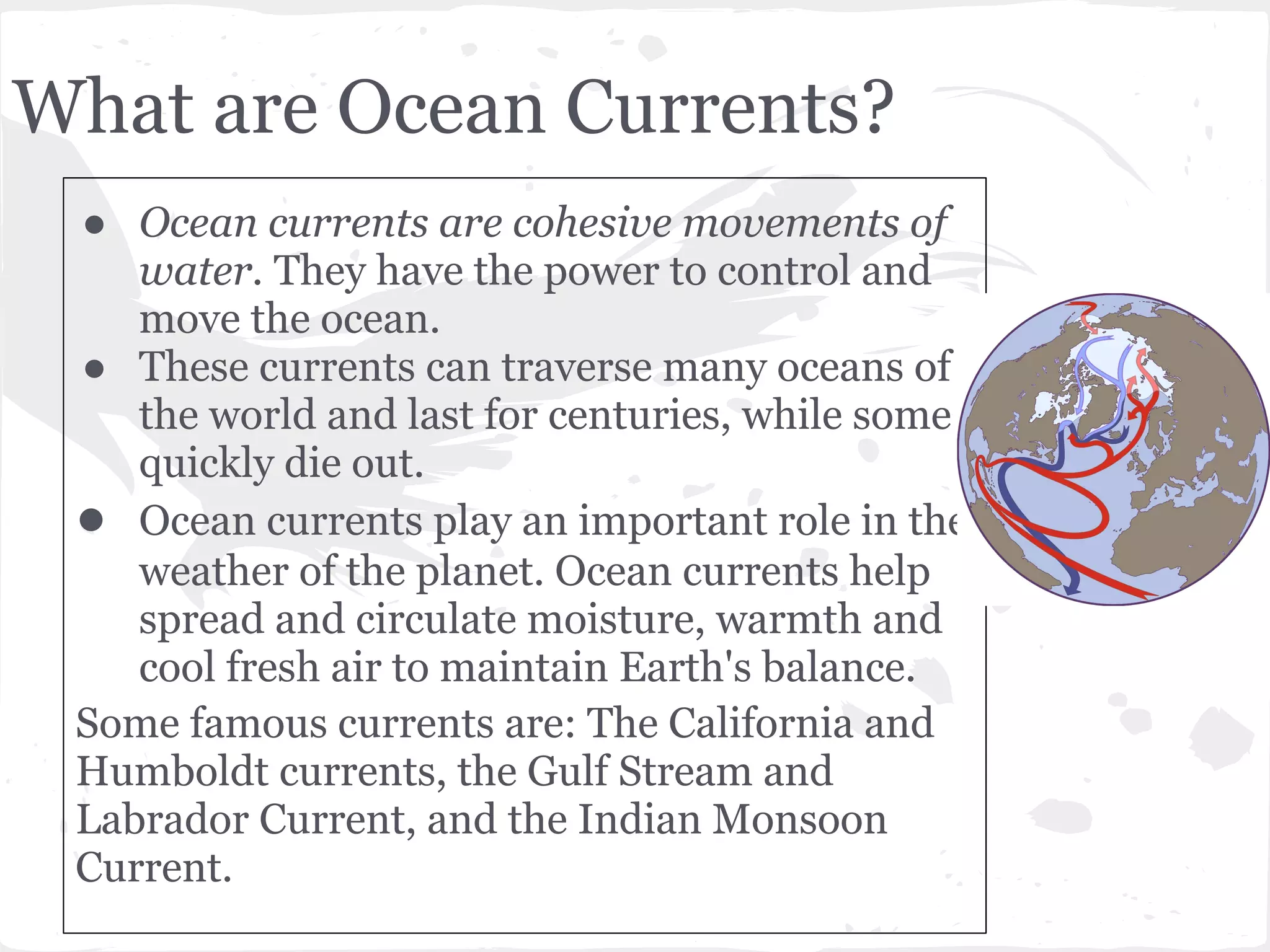 Ocean currents | PDF