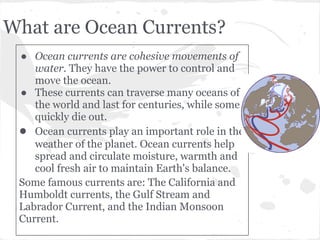 Ocean currents | PDF