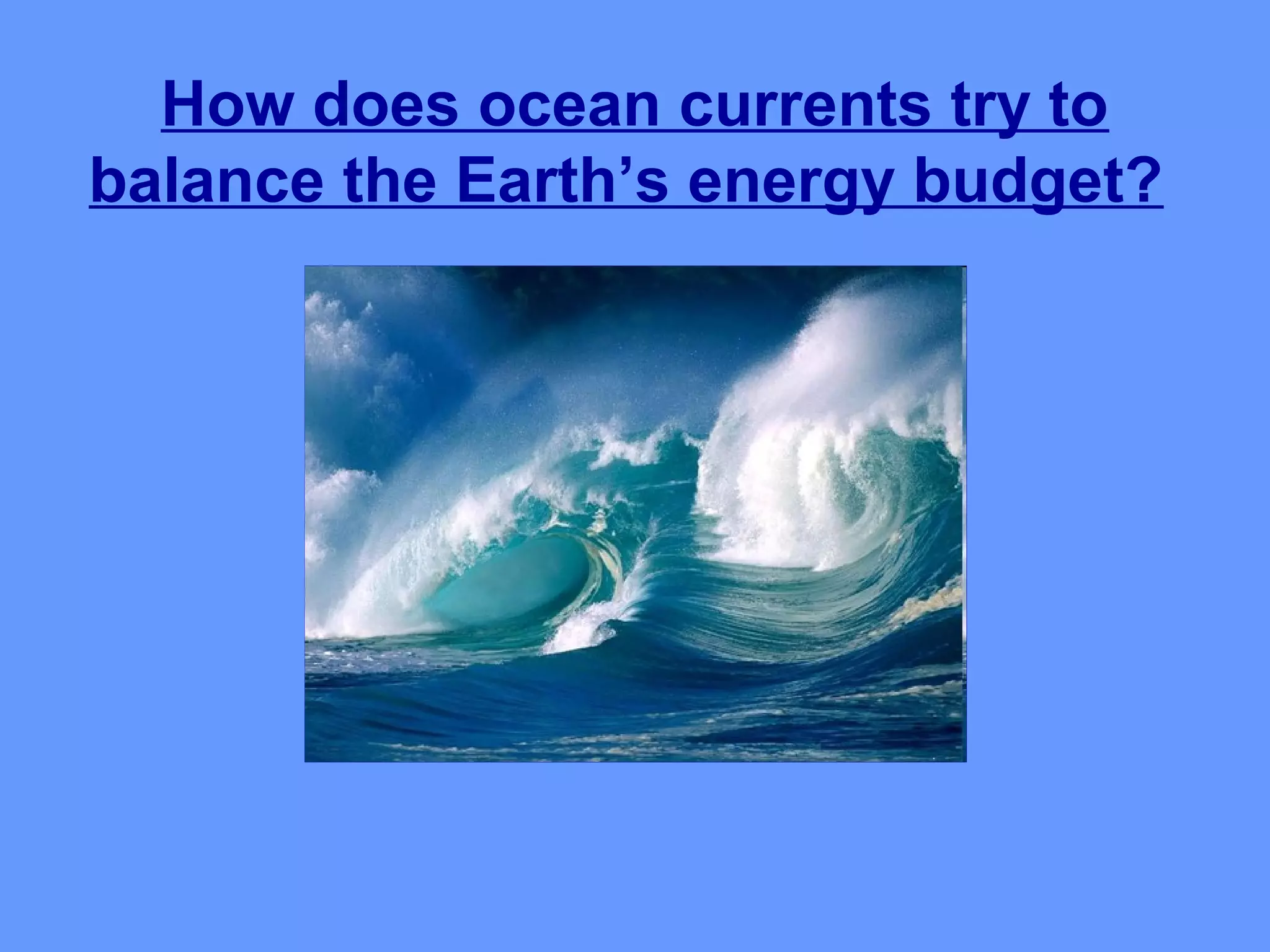 Ocean Currents 1 | PPT