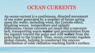 Ocean currents | PPTX