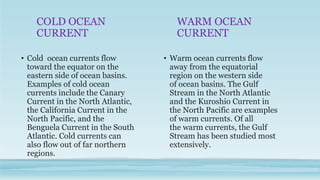 Ocean currents | PPTX