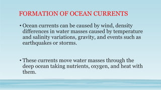 Ocean currents | PPTX