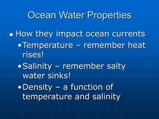 Ocean currents | PPT