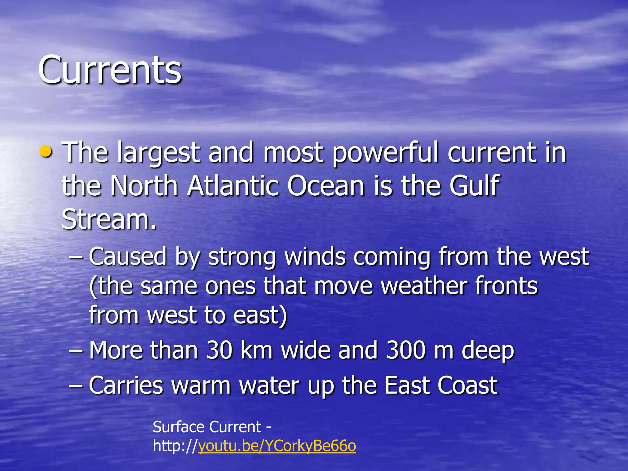 Ocean currents Power Point Slides | PPSX