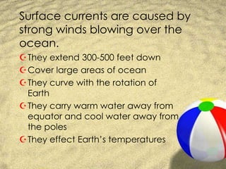 Ocean currents | PPTX