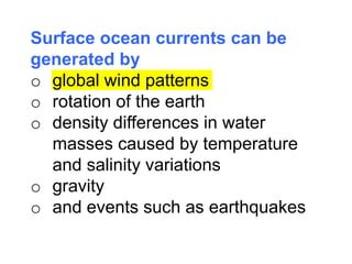 Ocean Currents Lab | PPTX