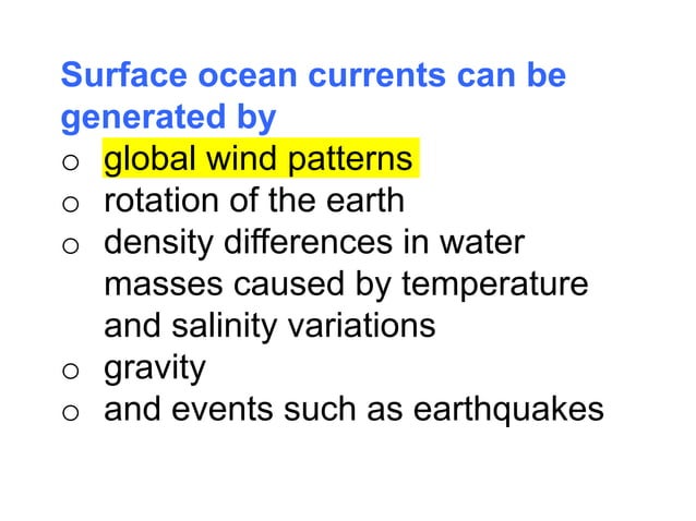 Ocean Currents Lab | PPTX