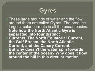 Ocean currents of the world | PPTX