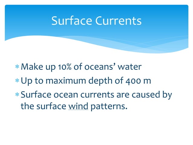 Ocean currents ppt cscope | PPT