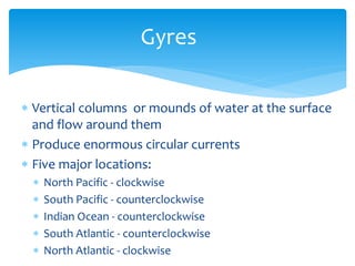Ocean currents ppt cscope | PDF