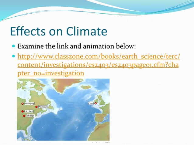 Climate and Ocean Currents | PDF | Geography | Science