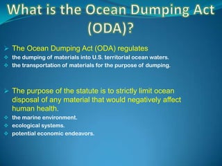 Ocean dumpin(original) | PPTX