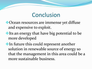 Ocean energy ppt azhar | PPTX