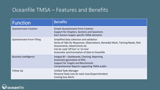 Oceanfile TMSA Manager | PPTX
