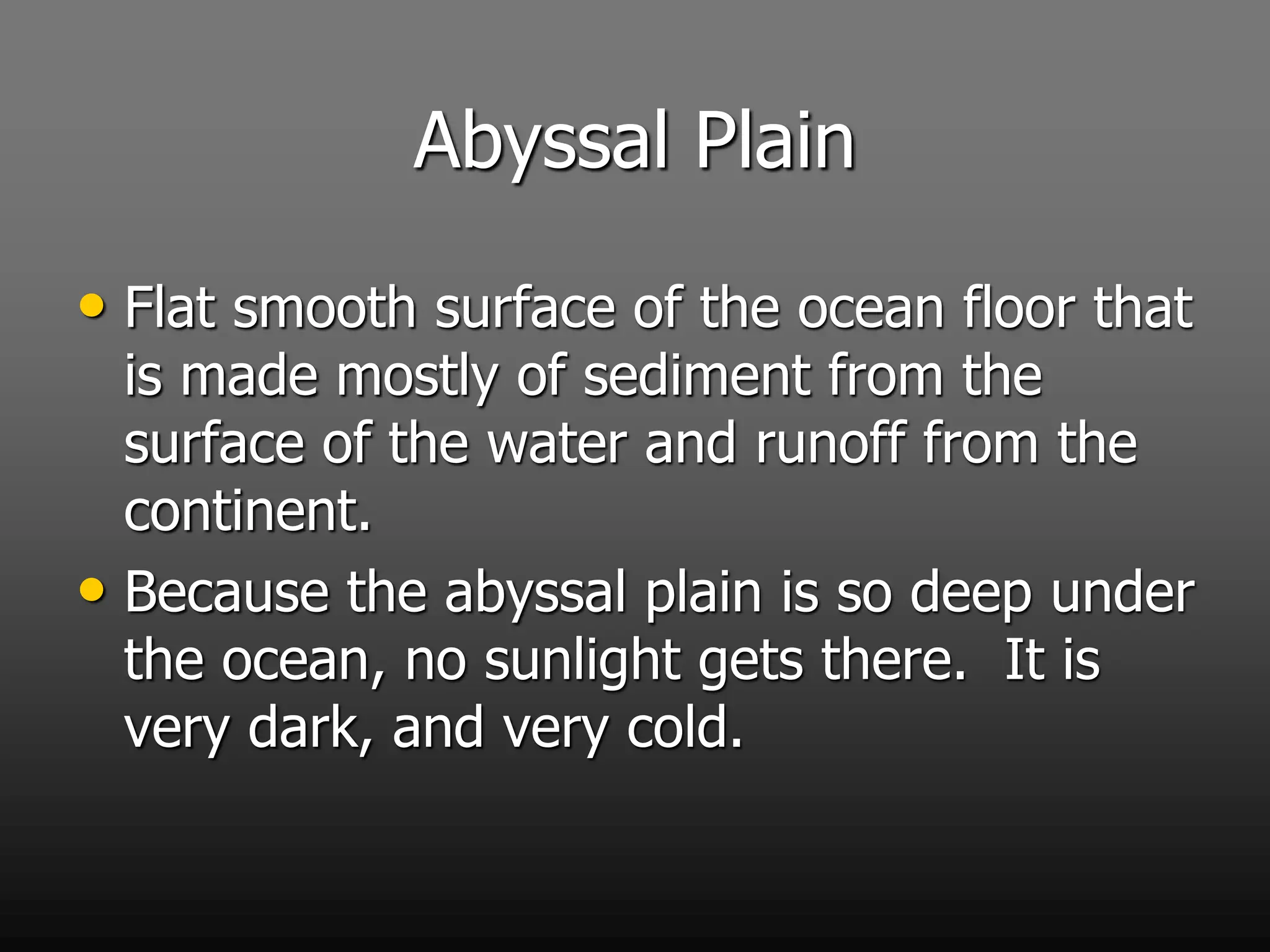 ocean floor powerpoint notes.pptx | Geography | Science