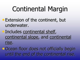 ocean floor powerpoint notes.pptx | Geography | Science