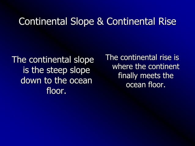 ocean floor powerpoint notes.pptx | Geography | Science