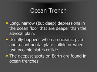 ocean floor powerpoint notes.pptx | Geography | Science