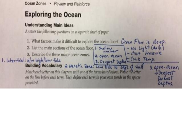 Ocean Floor Topography and Features | PPT
